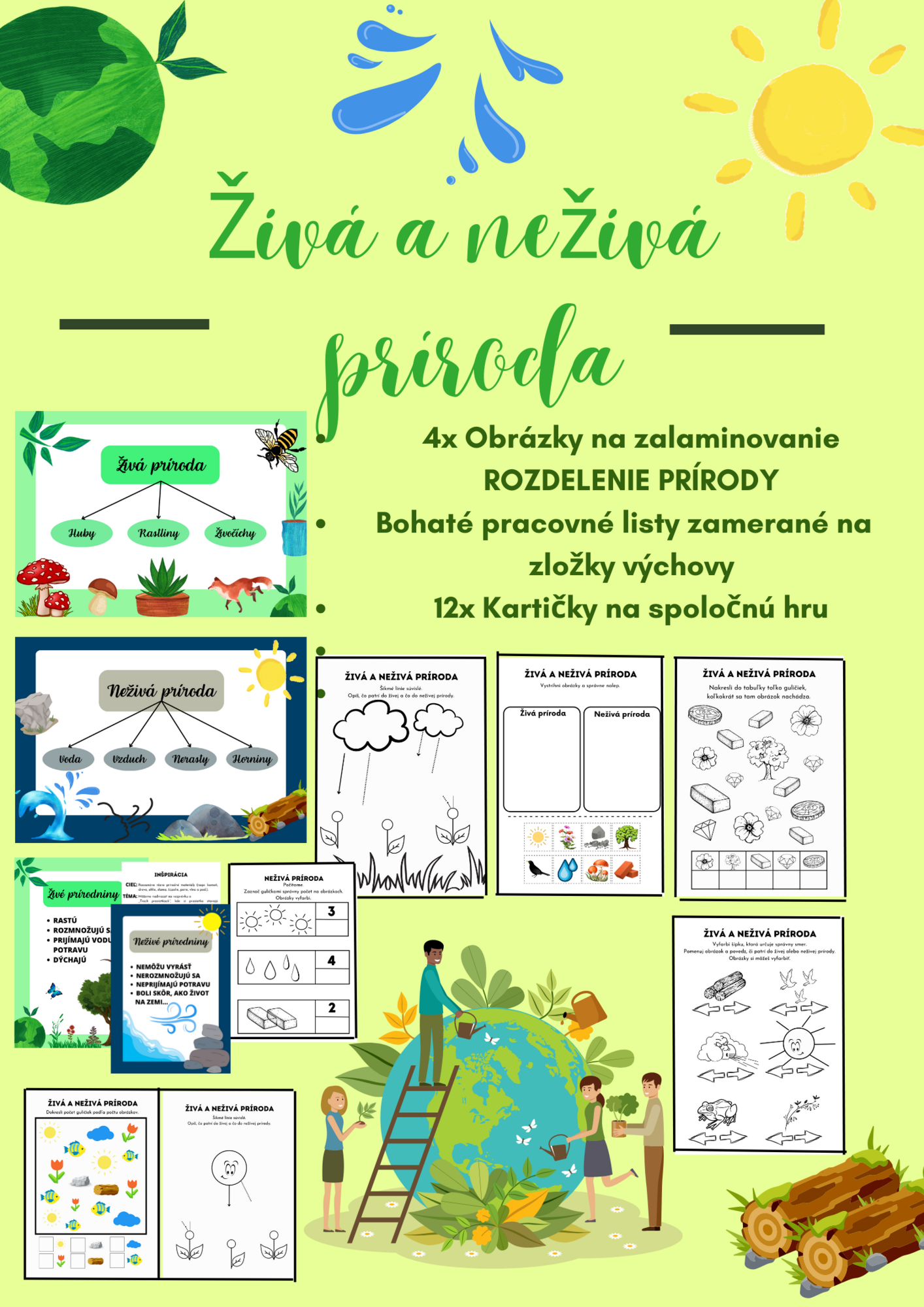 Živá a neživá príroda - Nepriradené k predmetu | UčiteliaUčiteľom.sk