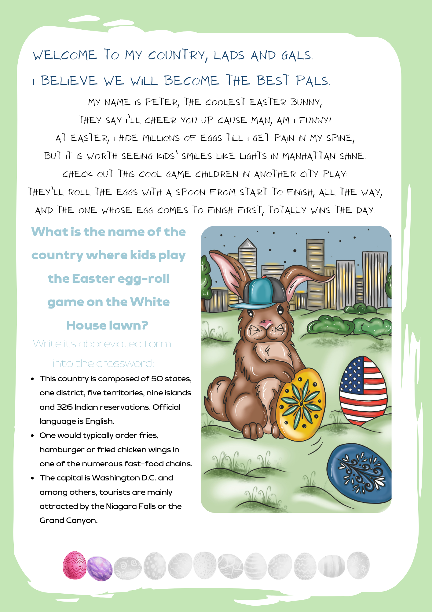 Easter Eggs´Journey around the World - Anglický jazyk | UčiteliaUčiteľom.sk