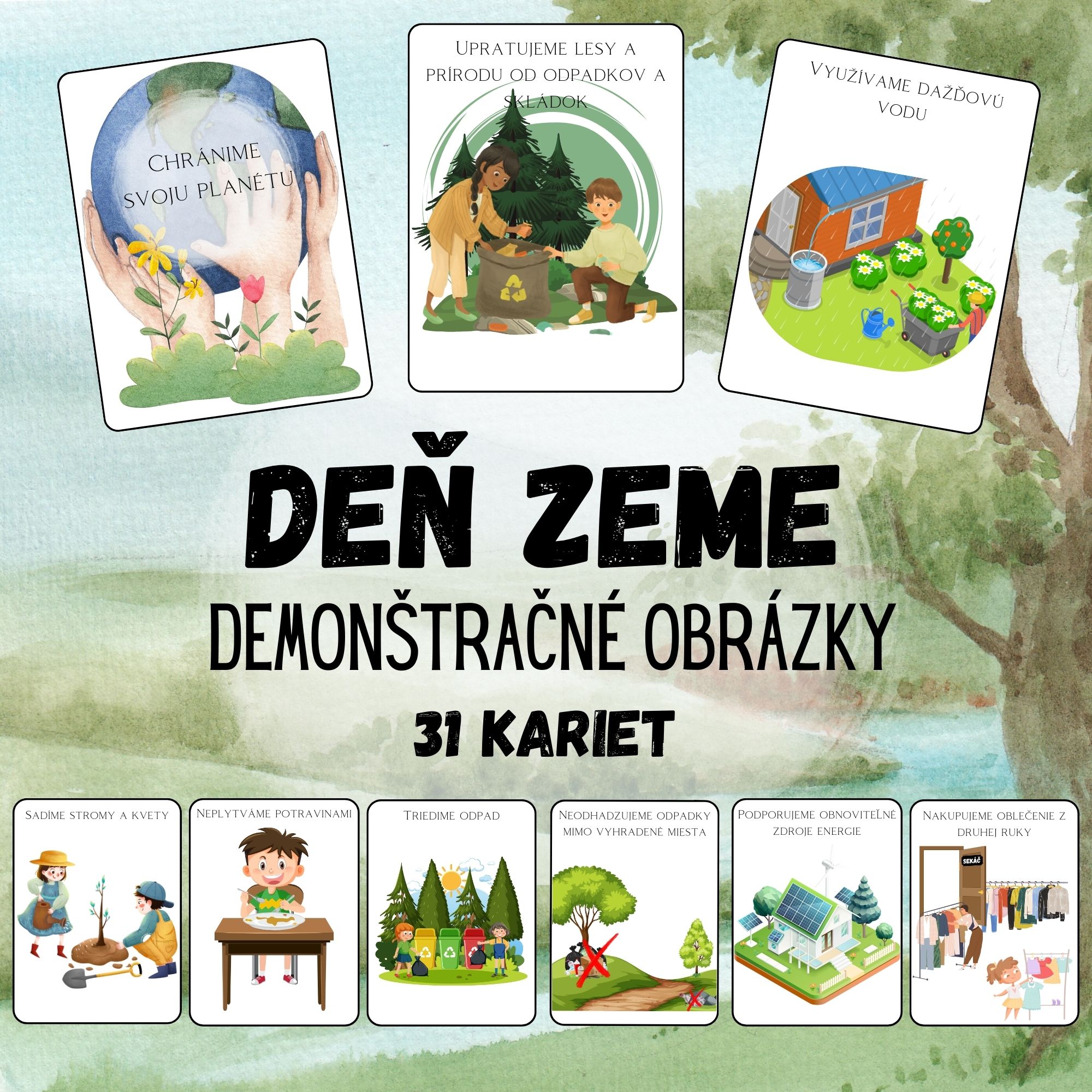 DEŇ ZEME - demonštračné obrázky - Prírodoveda | UčiteliaUčiteľom.sk