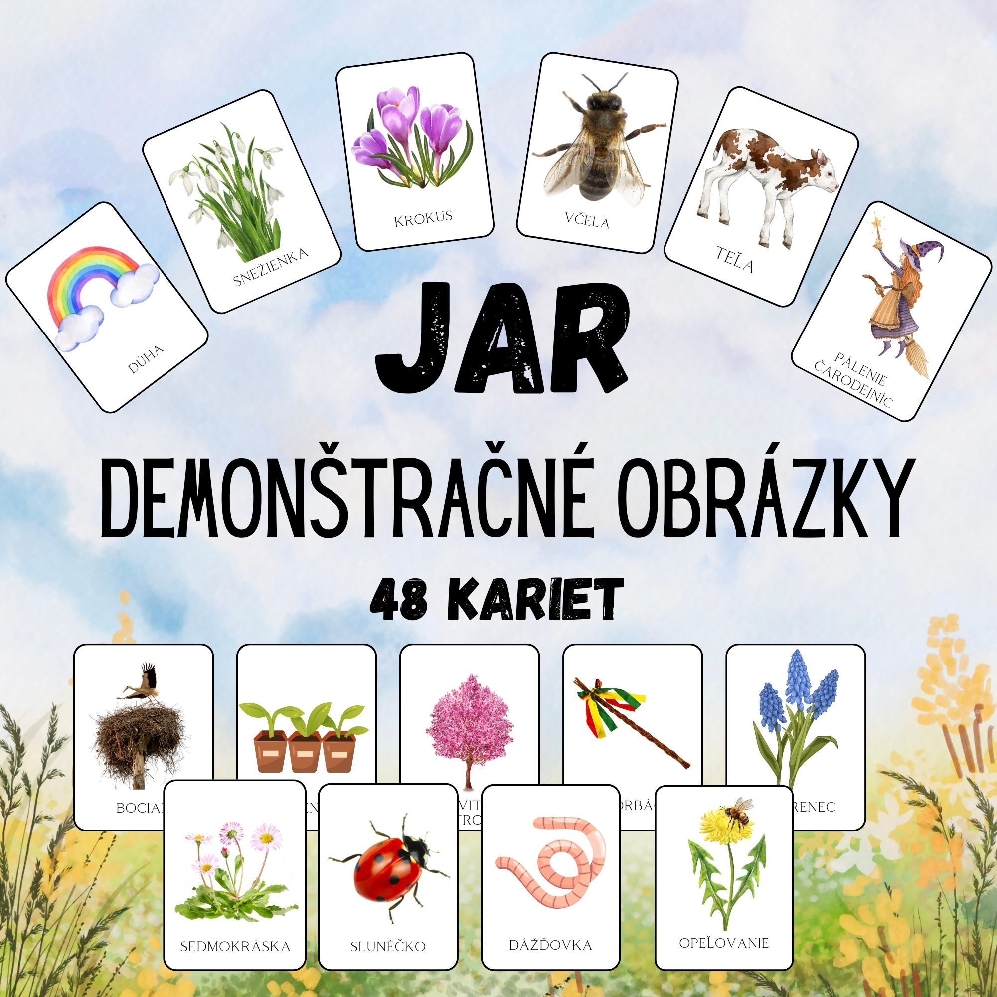 Demonštračné obrázky - jar - Prírodoveda | UčiteliaUčiteľom.sk