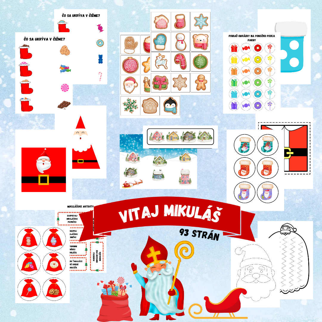 Mikuláš 🎅 - Nepriradené k predmetu | UčiteliaUčiteľom.sk
