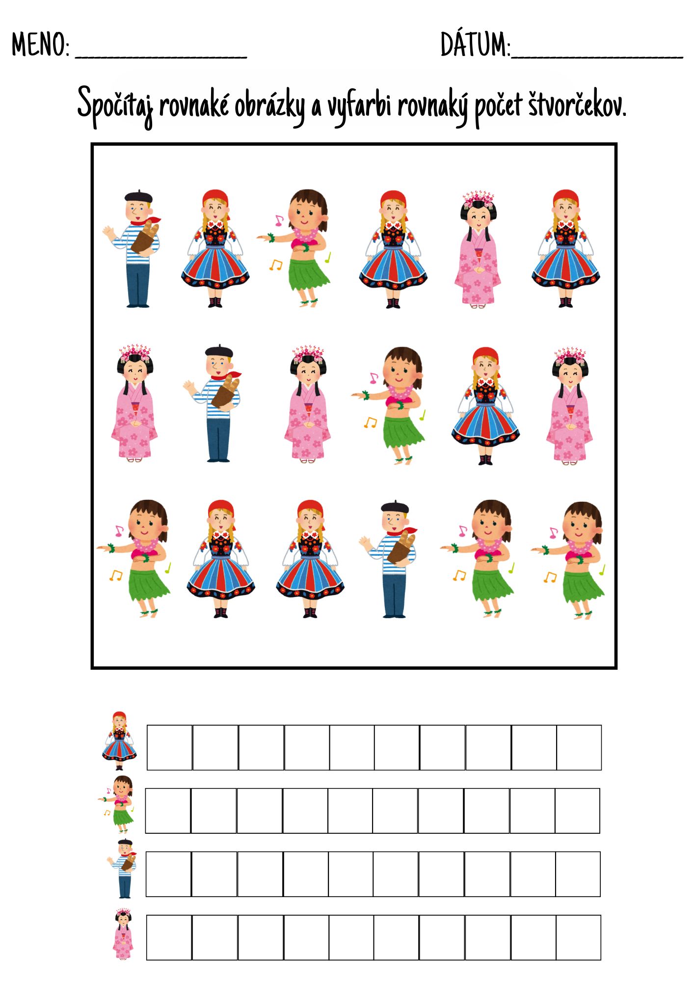 Deti sveta, Deň detí 🎈🎉 - Grafomotorika | UčiteliaUčiteľom.sk