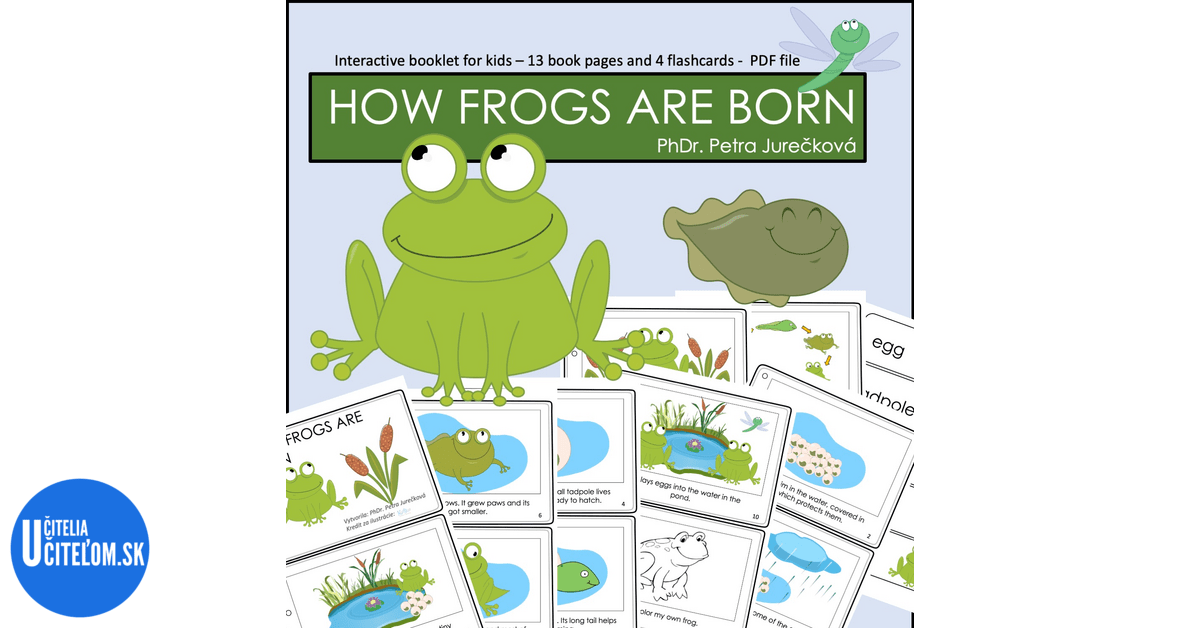 HOW FROGS ARE BORN - interactive booklet - Anglický jazyk ...