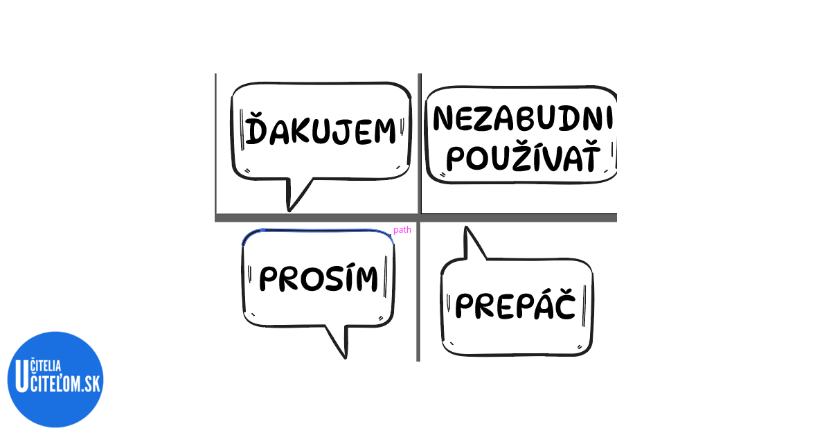 Prosím, prepáč, ďakujem - čarovné slovíčka - Etická výchova ...