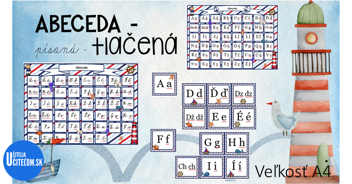 Abeceda - 2. ročník - Slovenský Jazyk | UčiteliaUčiteľom.sk