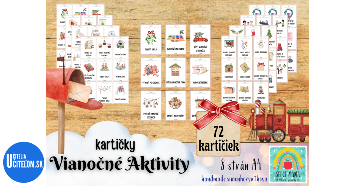 Vianočné aktivity, Adventný kalendár, Kartičky na Vianoce, Vianoce ...