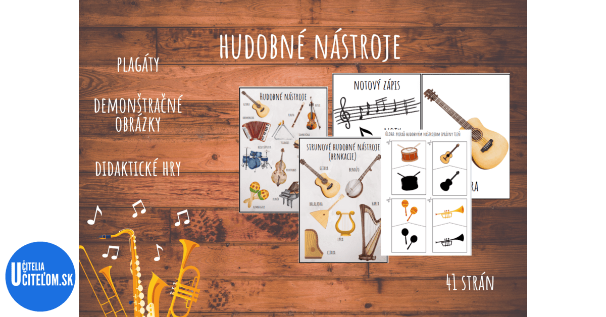 Hudobné nástroje, Hudba, Hudobná výchova, Noty - Hudobná výchova ...