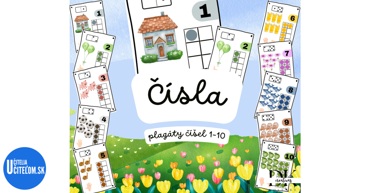 Čísla 1-10 - Matematika | UčiteliaUčiteľom.sk