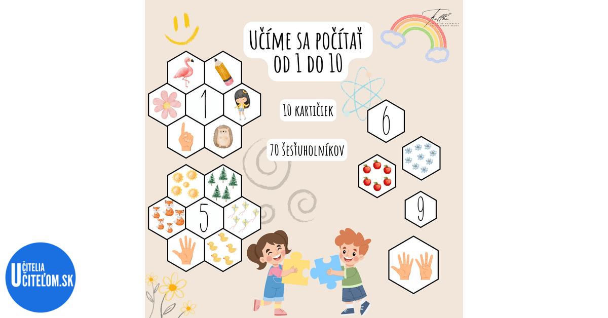 Matematika, Čísla, Učíme sa počítať v obore od 1 do 10 - Matematika ...