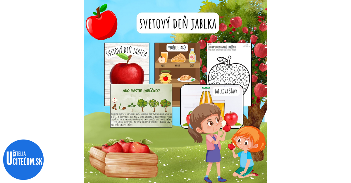 Deň jablka, Jabĺčko, Jeseň, Ovocie, Sad - Nepriradené k predmetu ...