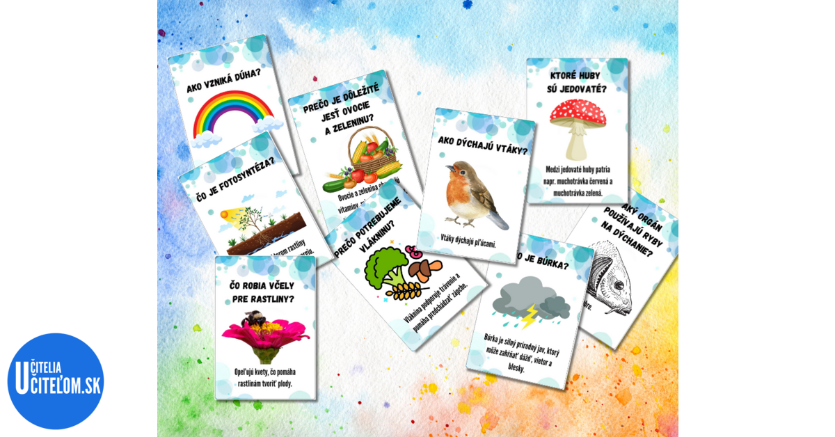 Prírodoveda hrou pre 3. ročník - Prírodoveda | UčiteliaUčiteľom.sk