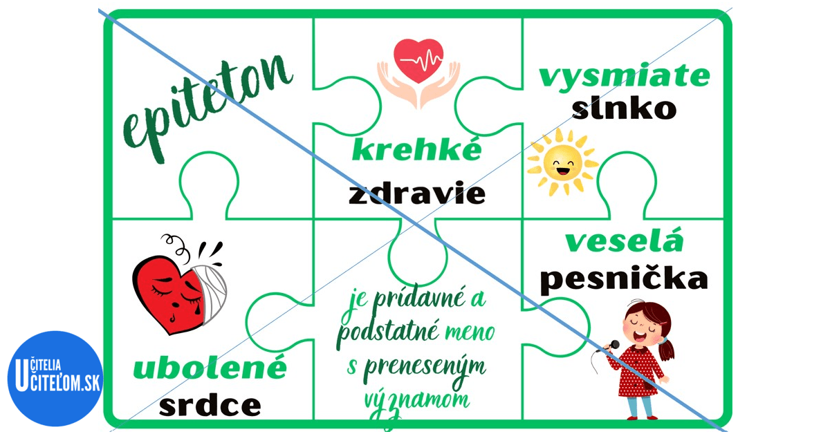 Umelecké prostriedky – epiteton, personifikácia, zdrobnenina ...