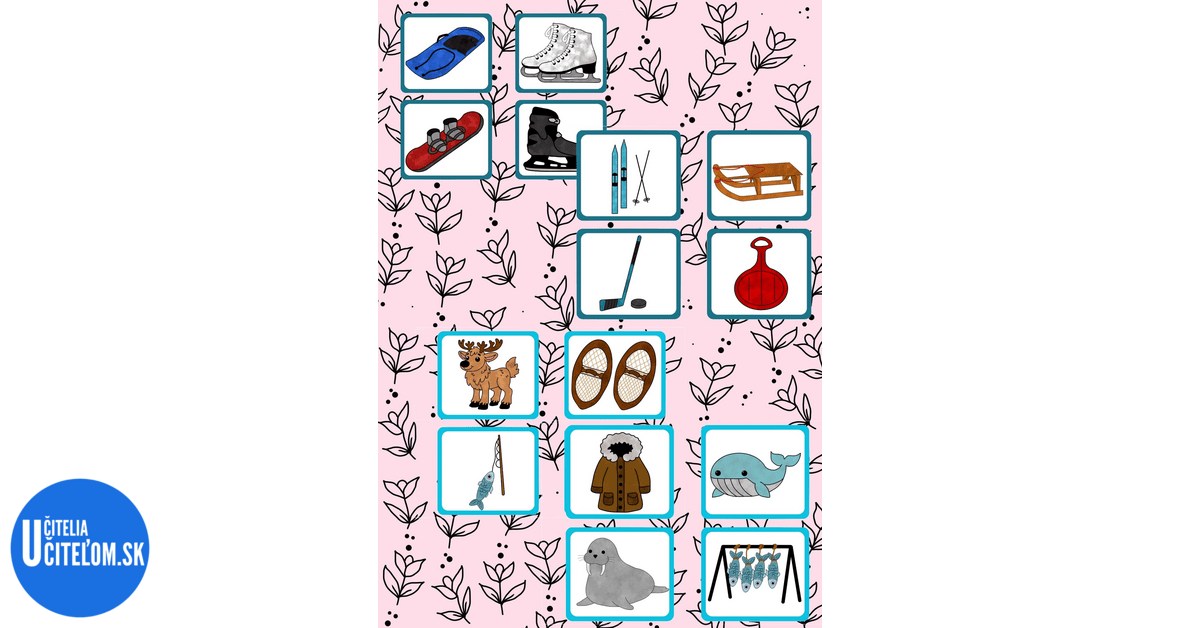 Demonštračné kartičky - Rozšírenie Eskimáci/Inuiti a zimné športy ...