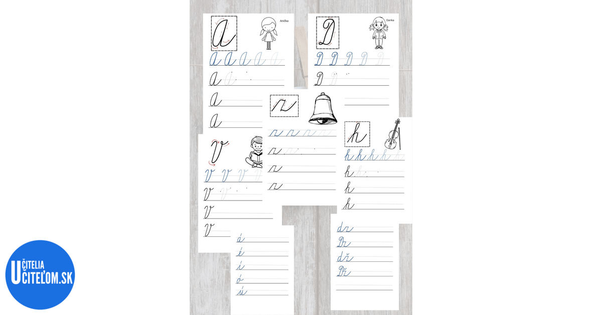 Písané písmená - Slovenský Jazyk | UčiteliaUčiteľom.sk