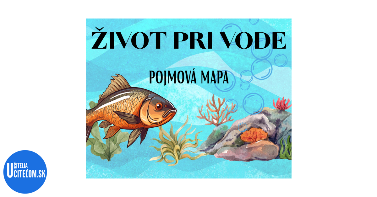 Pojmová mapa - život pri vode - Prírodoveda | UčiteliaUčiteľom.sk