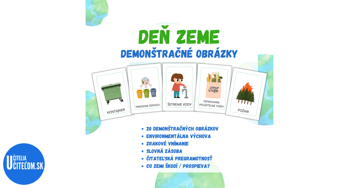 DEŇ ZEME - brožúra - demonštračné obrázky - Nepriradené k predmetu ...