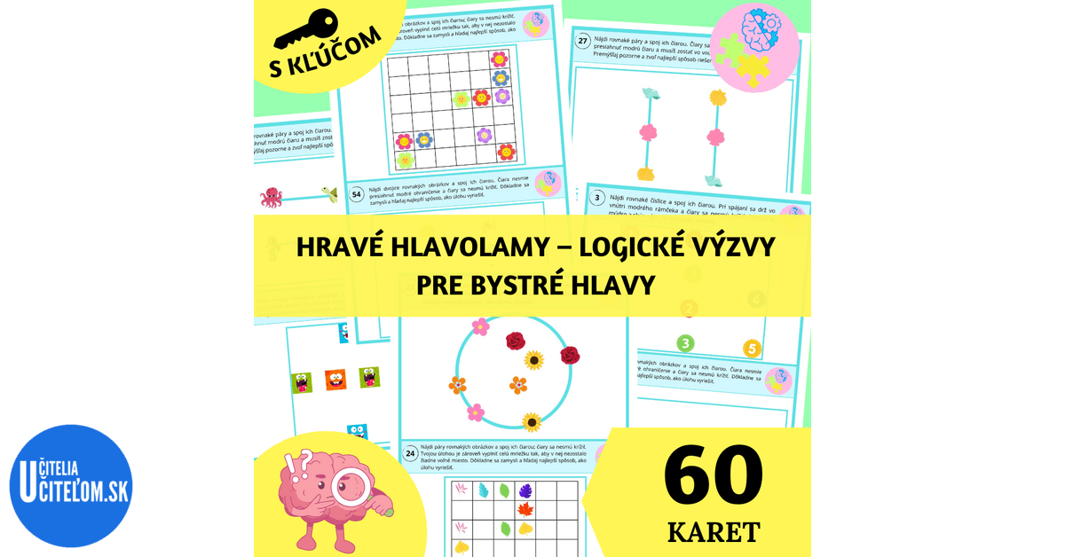 Hravé hlavolamy – Logické výzvy pre bystré hlavy - Matematika ...