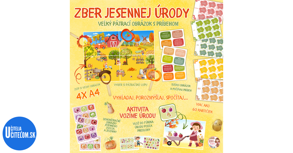 Zber jesennej úrody - Nepriradené k predmetu | UčiteliaUčiteľom.sk