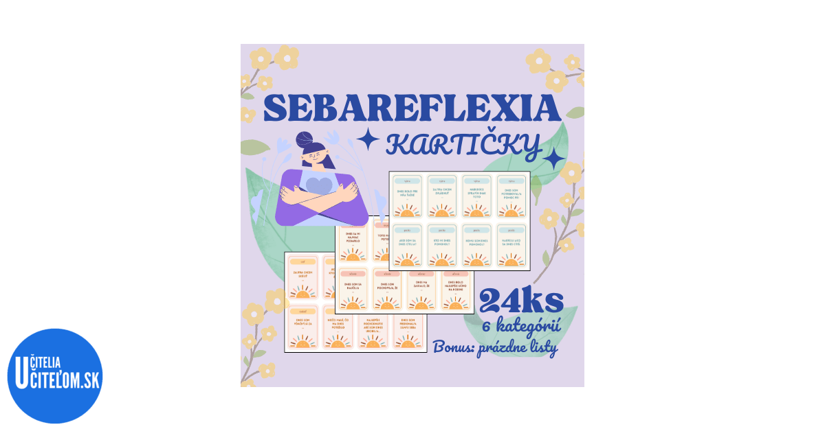 Sebareflexia - kartičky - Triednická hodina | UčiteliaUčiteľom.sk