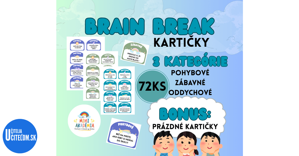 Brain Break - prestávka na oddych - Nepriradené k predmetu ...
