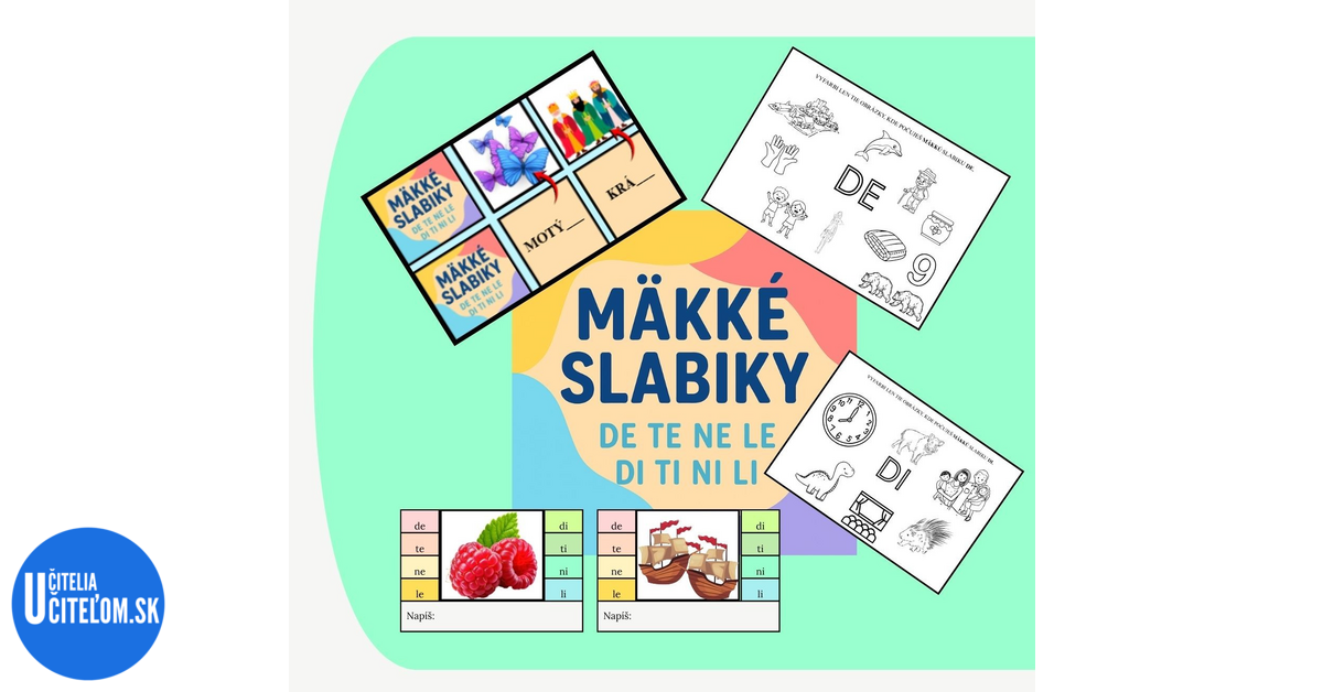 Mäkké slabiky (de, te, ne, le, di, ti, ni, li) - Slovenský Jazyk ...
