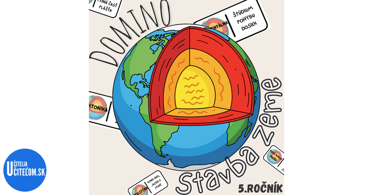Domino - Stavba Zeme - Biológia | UčiteliaUčiteľom.sk