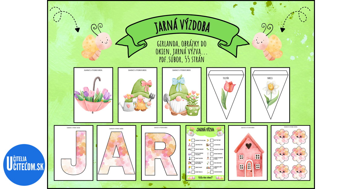 Jarná výzdoba, veľkonočná výzdoba, jarné otázky pre ranný kruh🌷 ...