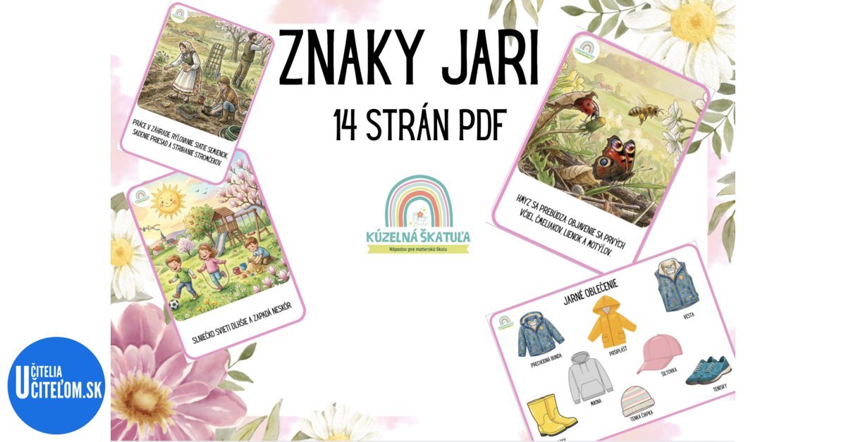 Znaky jari – demonštračné obrázky - Nepriradené k predmetu ...